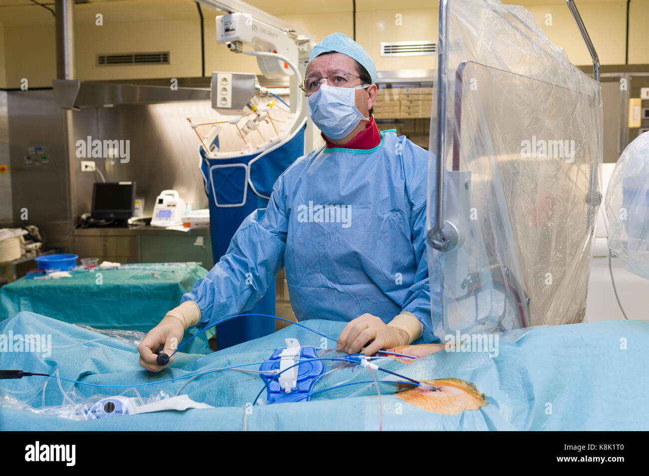 Radiofrequency catheter ablation, heart hi-res stock photography and ...