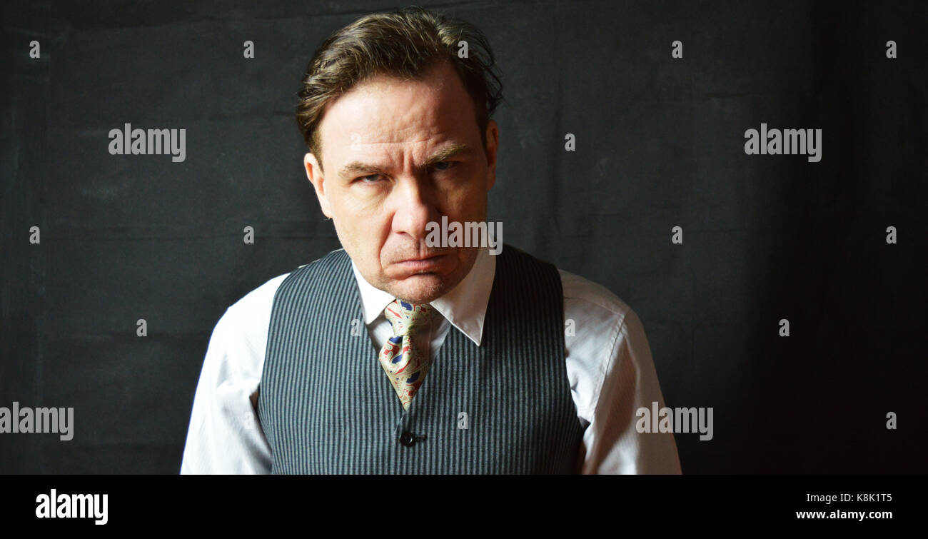 Business angry mob hi-res stock photography and images - Alamy