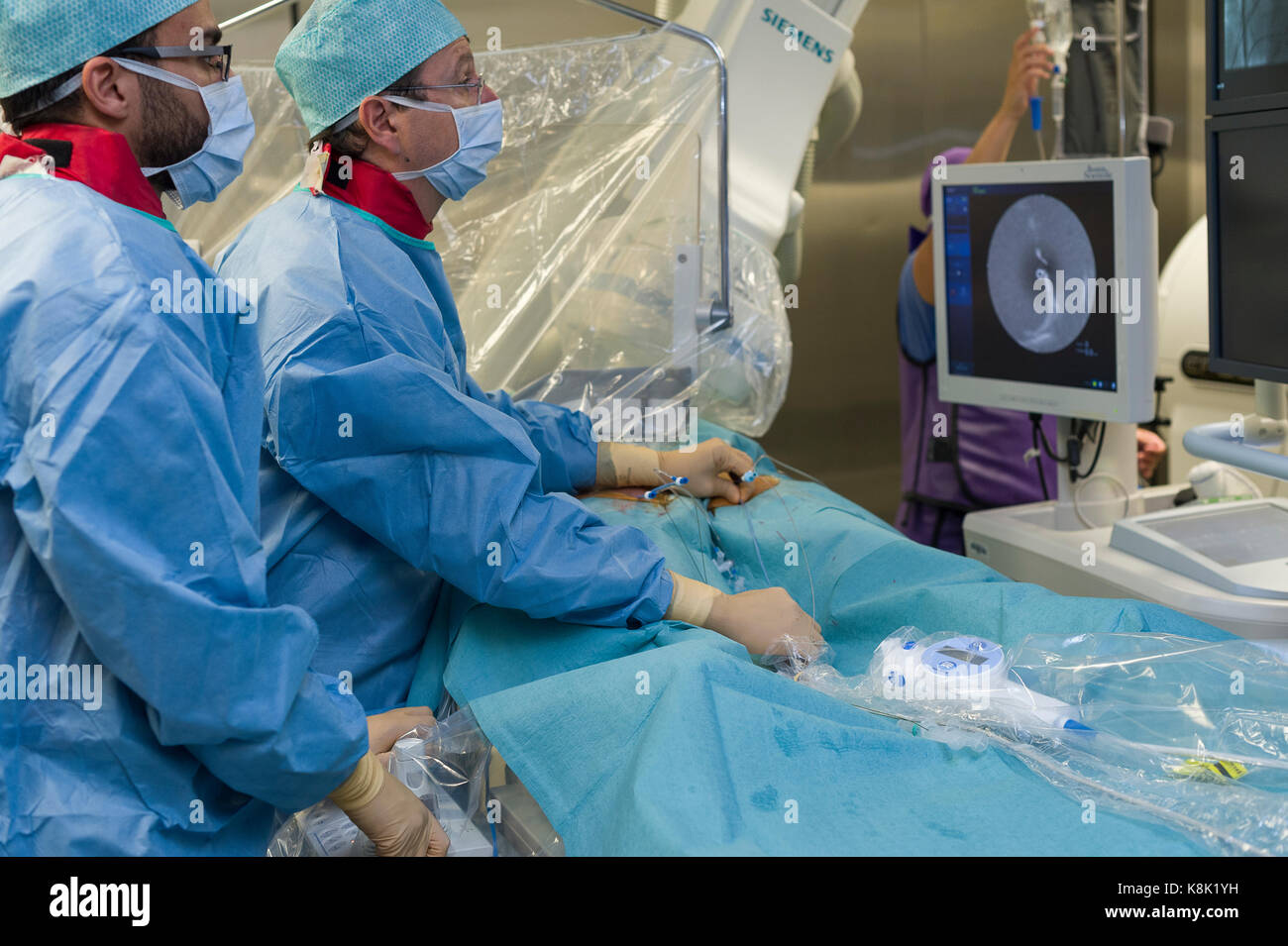 Radiofrequency catheter ablation, heart hi-res stock photography and ...