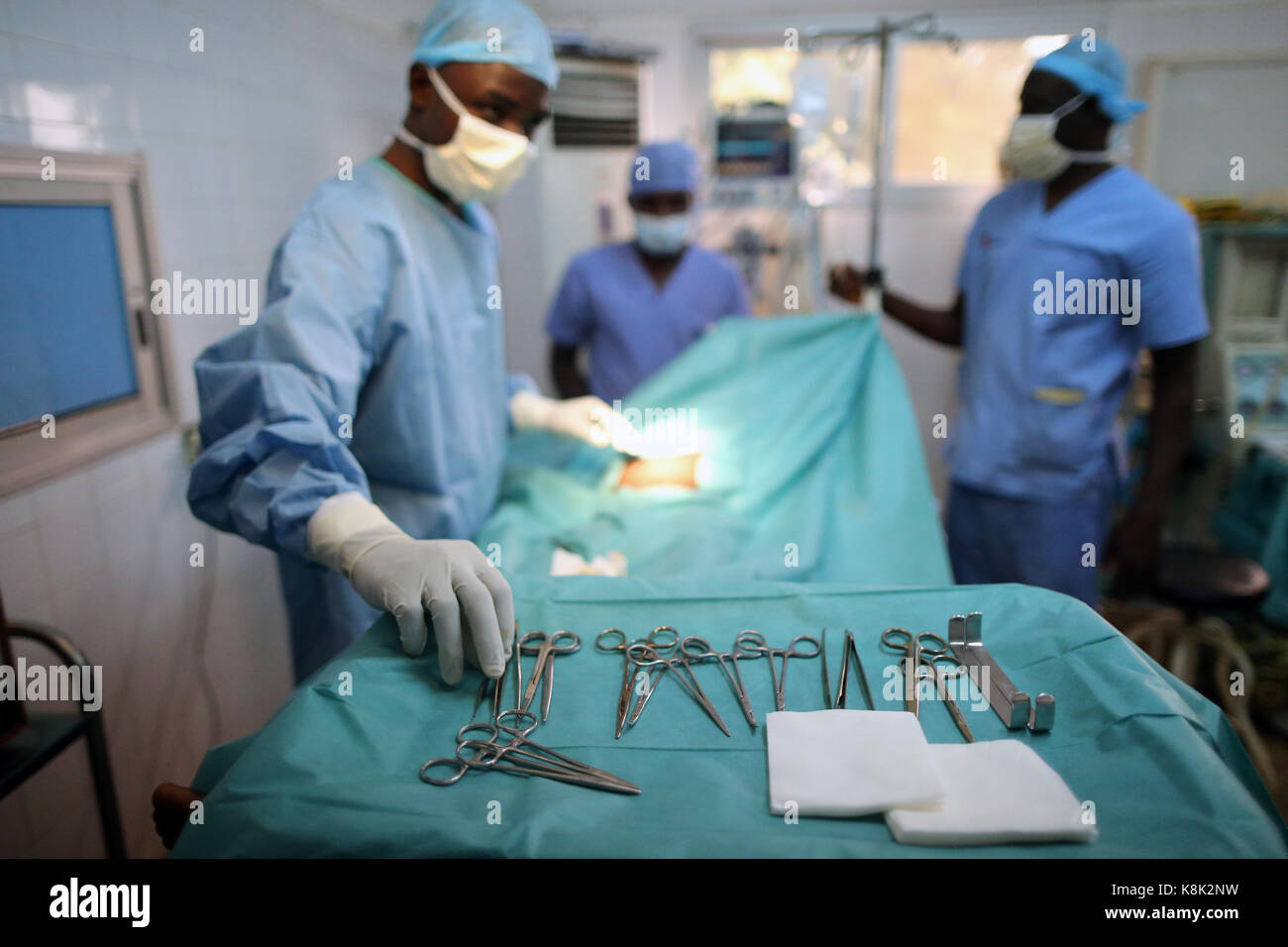 Africa. sotouboua hospital. operating theater. togo Stock Photo - Alamy