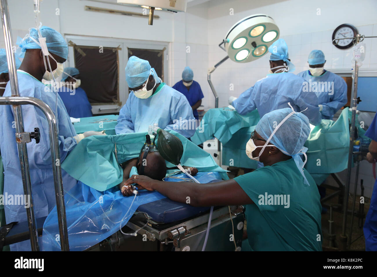 Africa. sotouboua hospital. operating theater. togo Stock Photo - Alamy