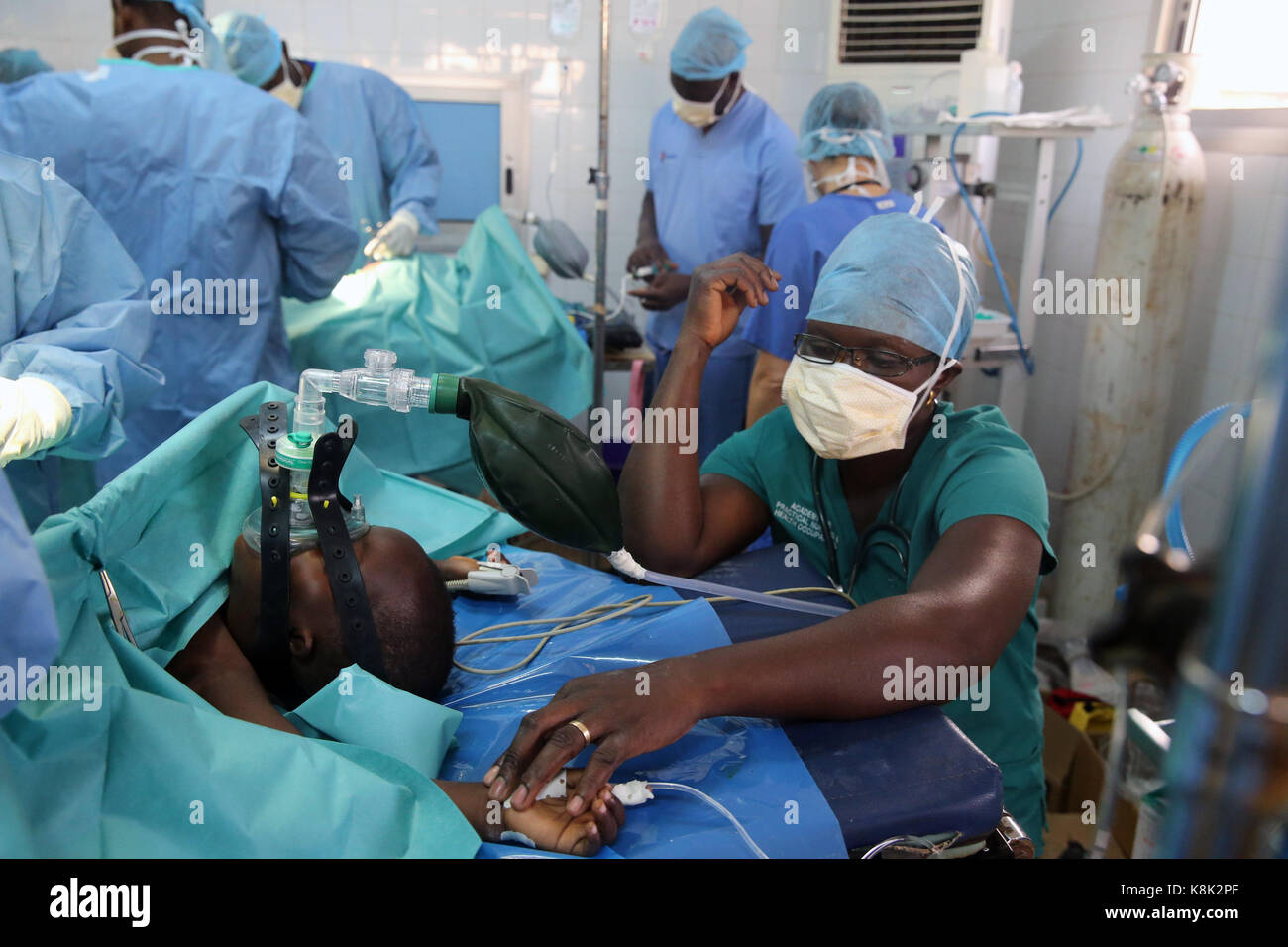 Africa. sotouboua hospital. operating theater. togo Stock Photo - Alamy