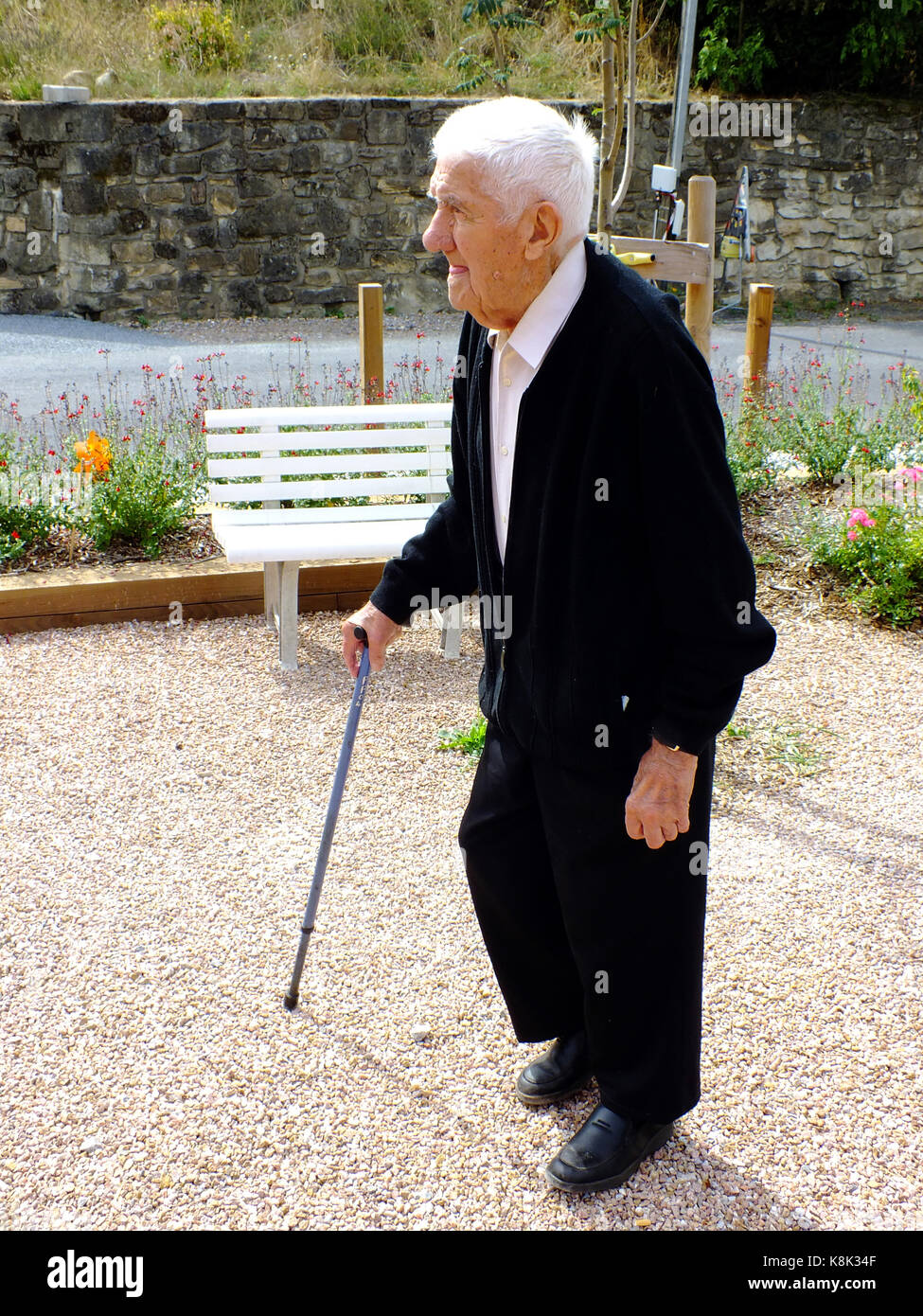 Centenarian male hi-res stock photography and images - Alamy