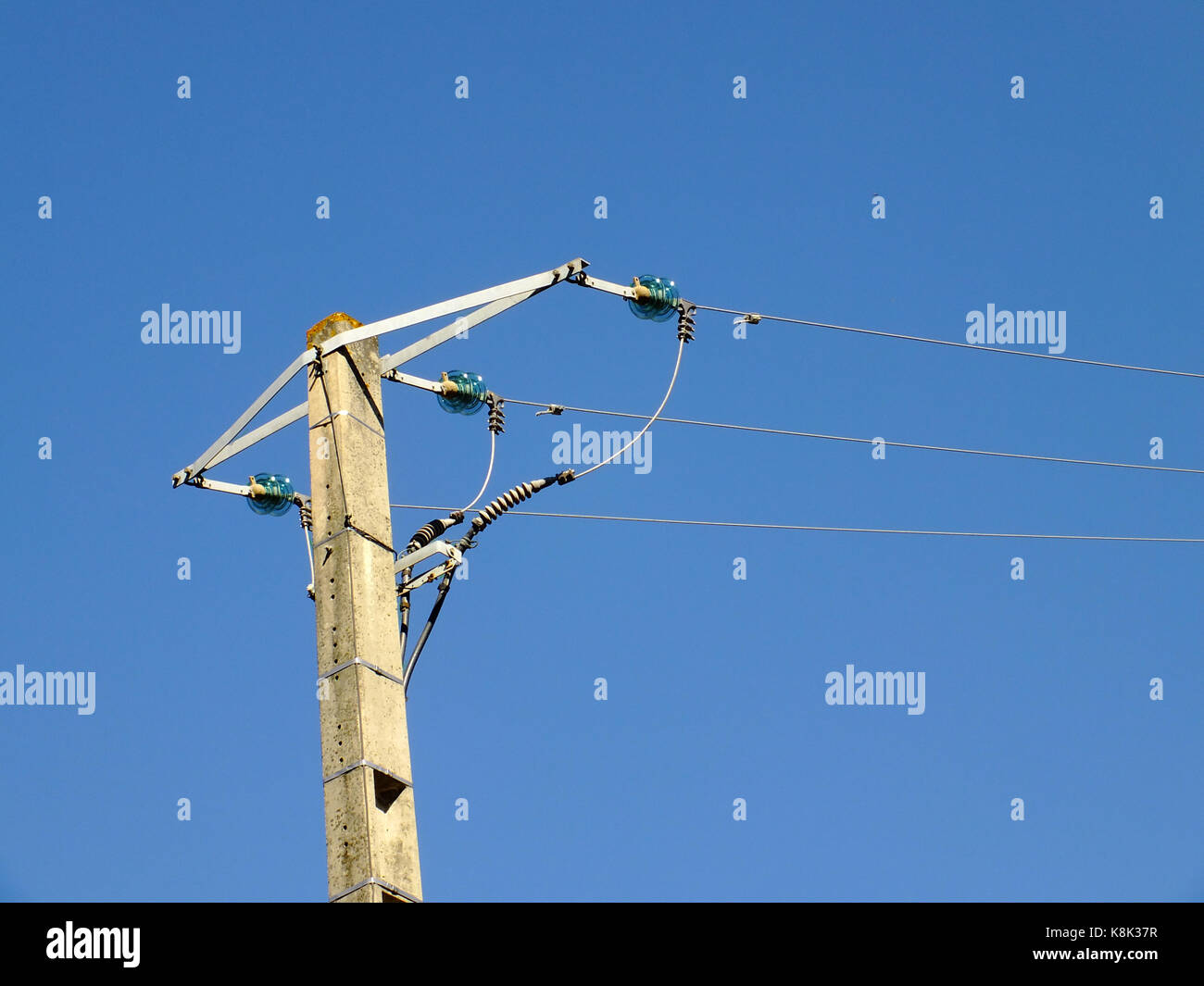 ELECTRICITY POWER LINE Stock Photo - Alamy