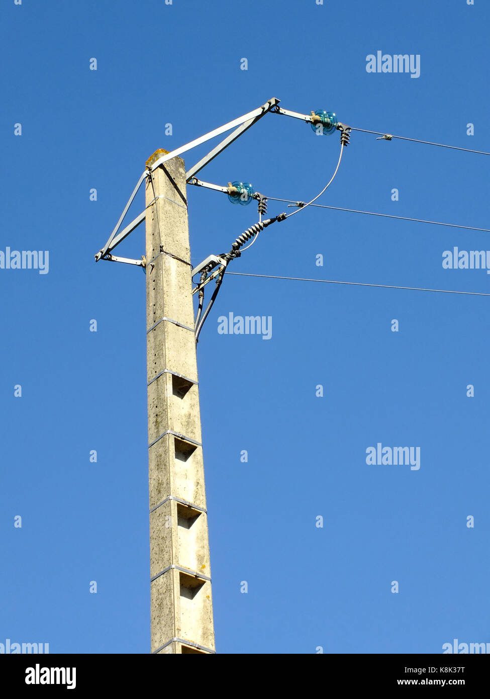 ELECTRICITY POWER LINE Stock Photo - Alamy