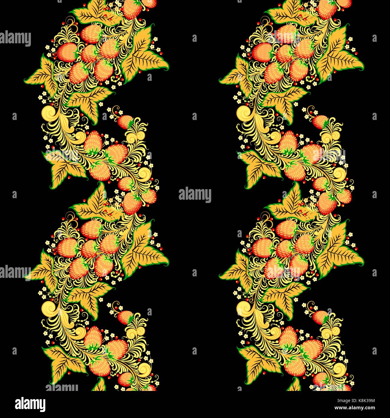 Russian traditional craft Stock Vector Images - Alamy