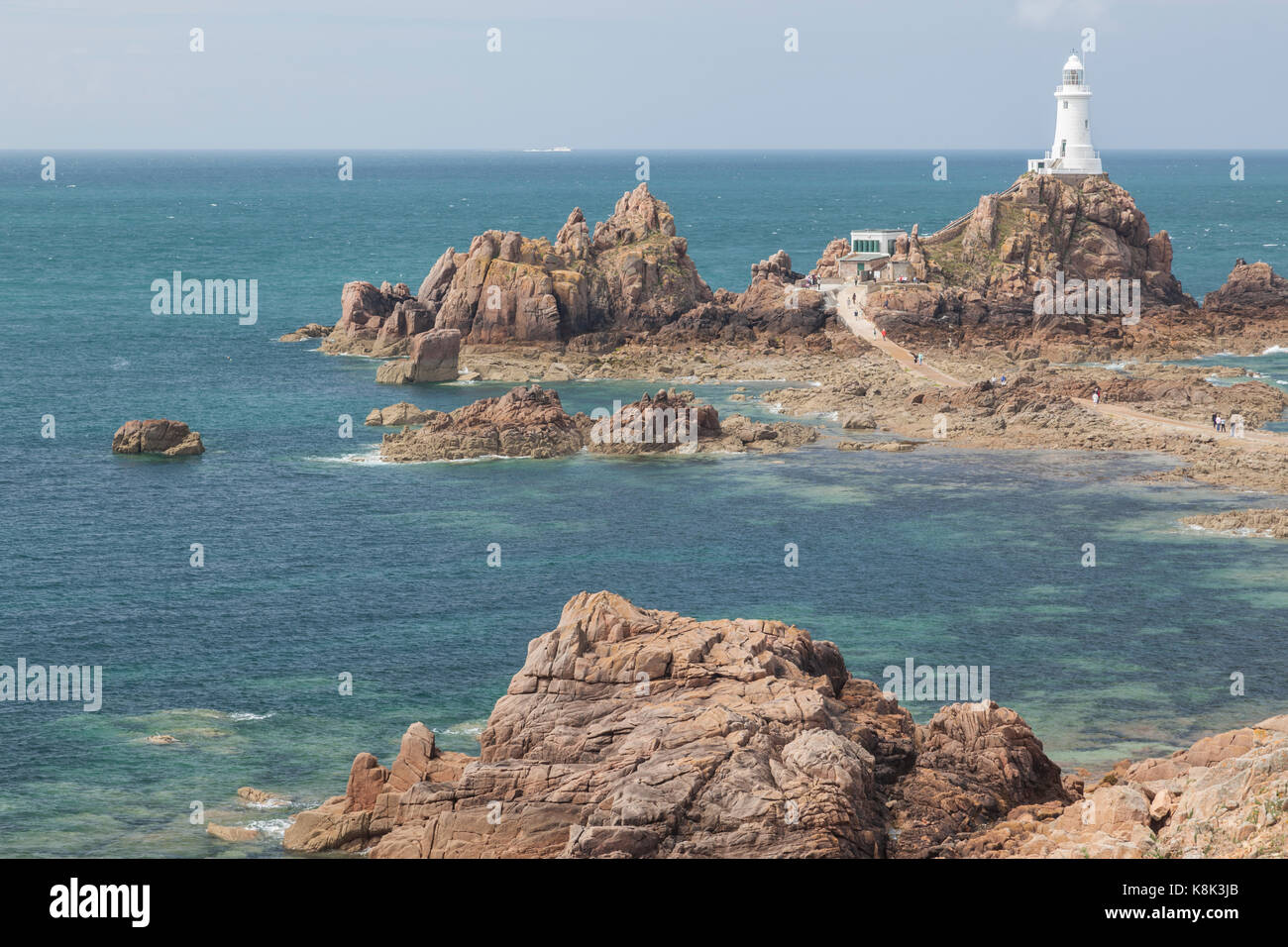 St Corbiere Lighthouse, Jersey Stock Photo - Alamy