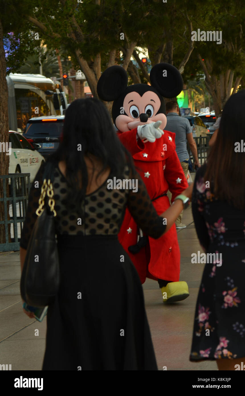 real person in Micky Mouse costume Stock Photo - Alamy