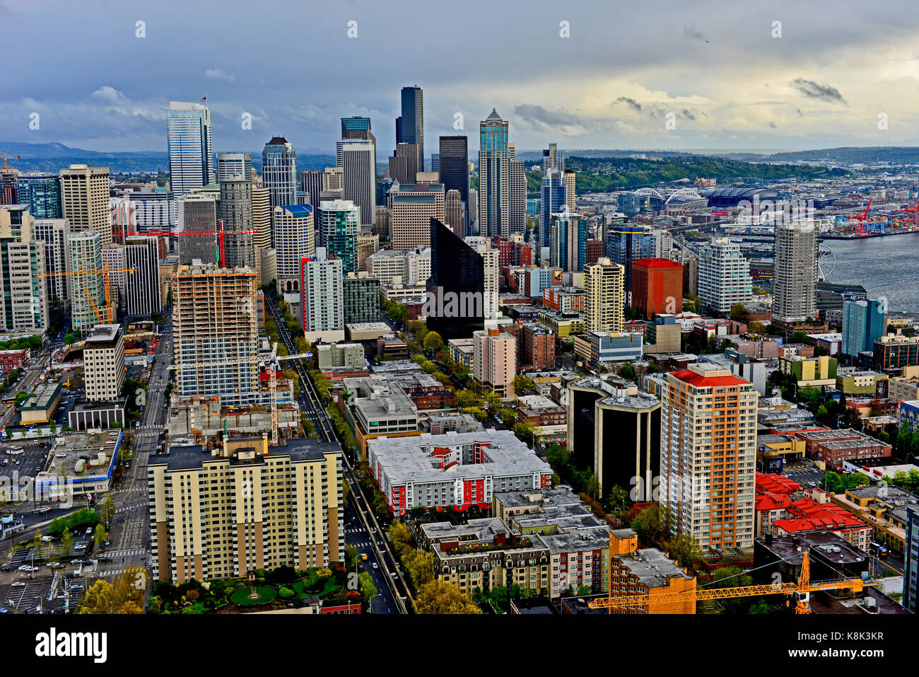 Seattle Cityscapes, Washington State, USA Stock Photo - Alamy