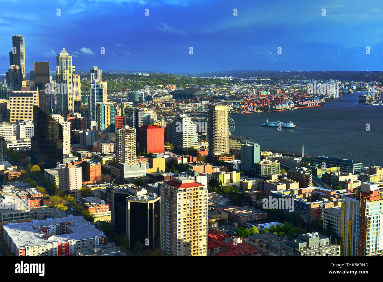 Seattle Cityscapes, Washington State, USA Stock Photo - Alamy
