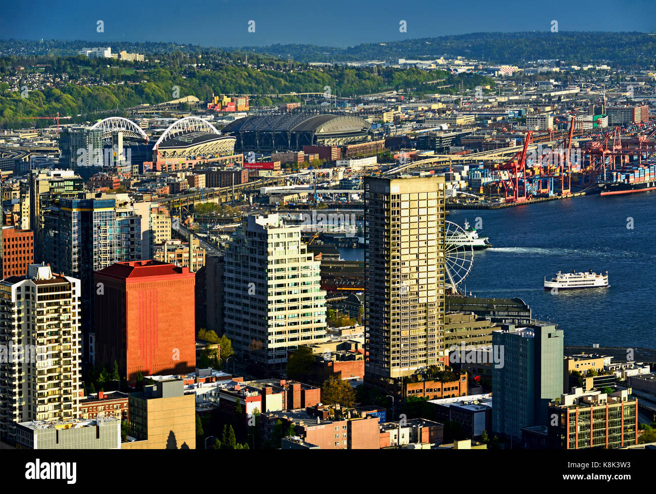 Seattle Cityscapes, Washington State, USA Stock Photo - Alamy