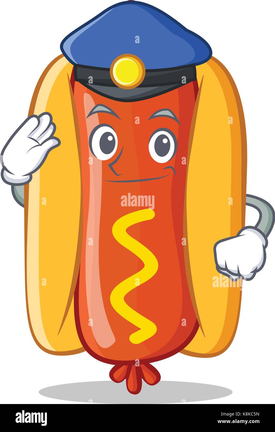 Hot Dog Cartoon High Resolution Stock Photography and Images - Alamy