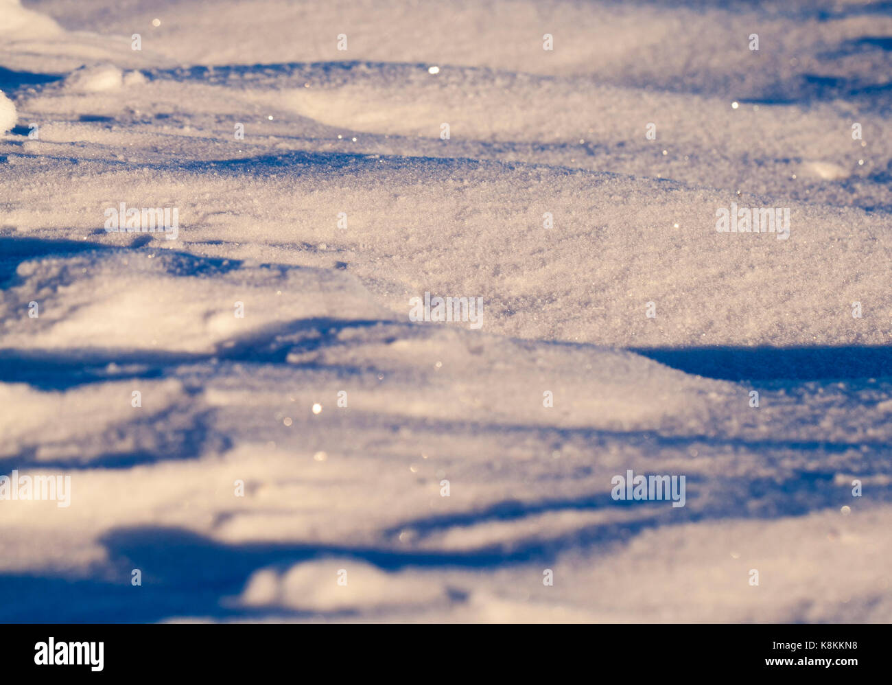 photographed snow falling during a snowfall in the winter season Stock ...
