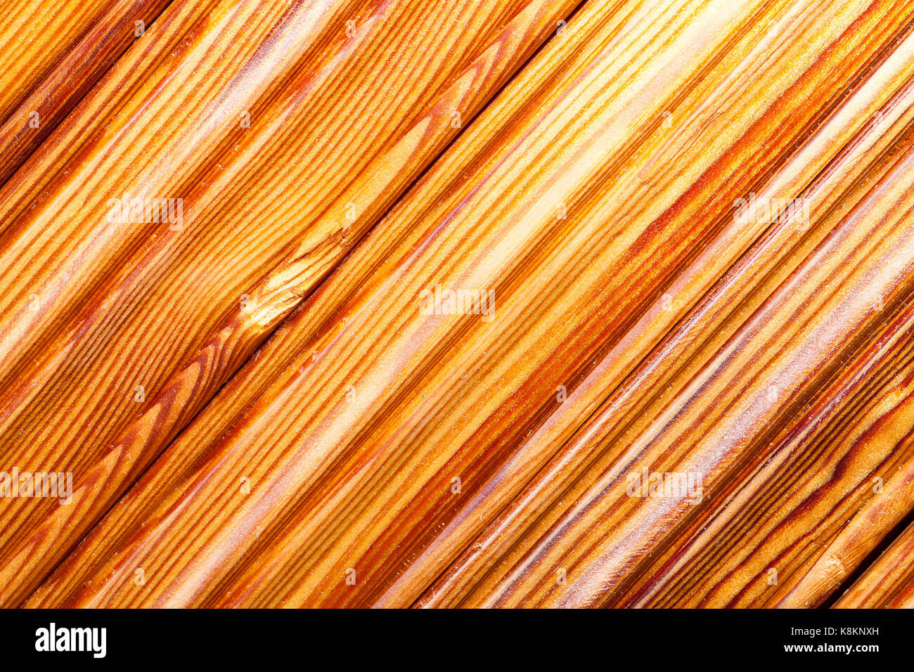 varnished yellow wood boards. Photographed close up Stock Photo - Alamy