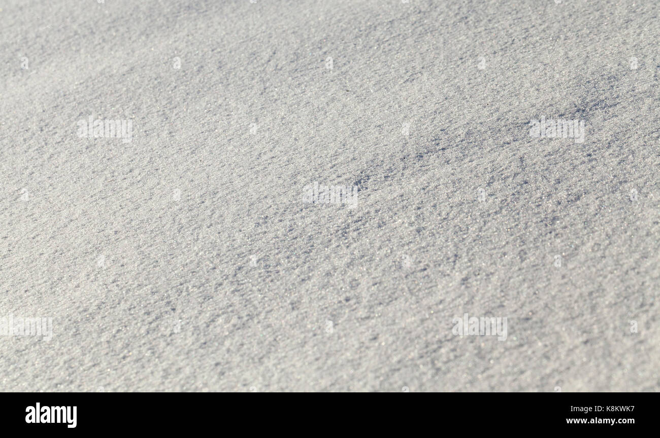 picture of a snowy piece of land. photo close-up in winter. in focus ...