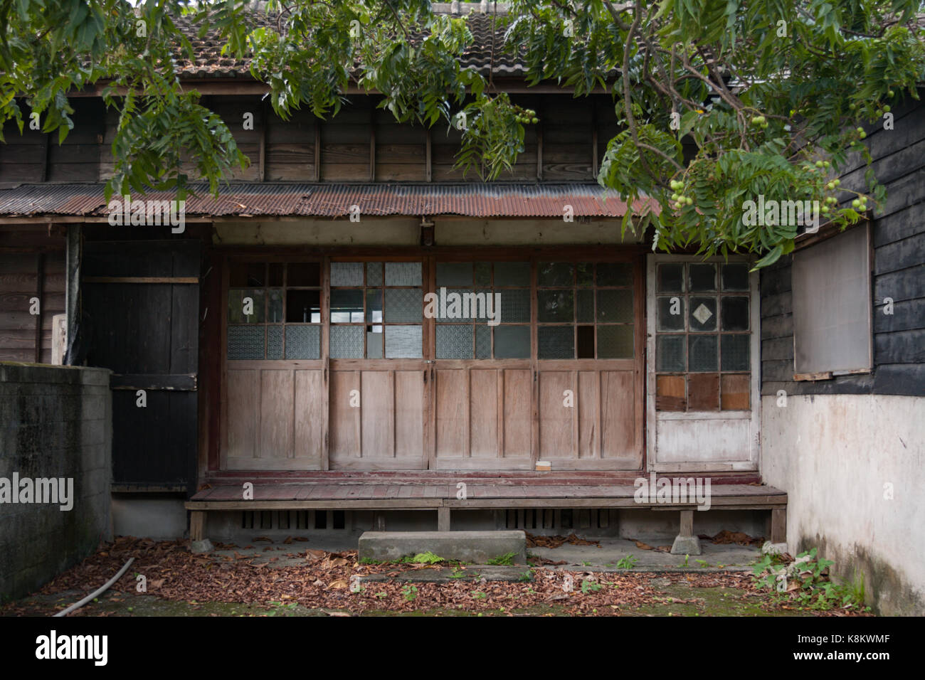 Dorms resided by officers during the Japanese Colonial Era. Japanese ...