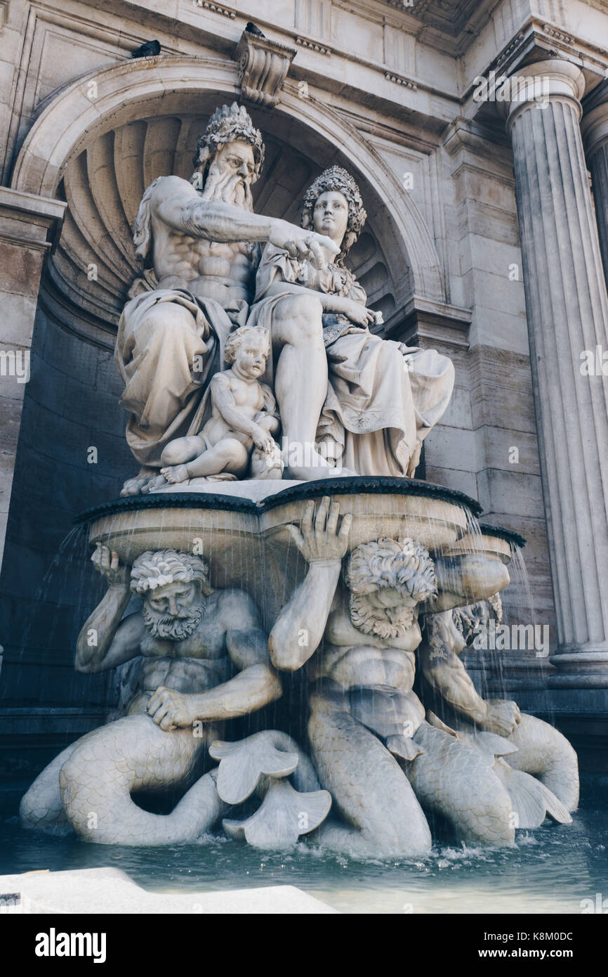 Sculptures in Vienna center, Austria Stock Photo - Alamy