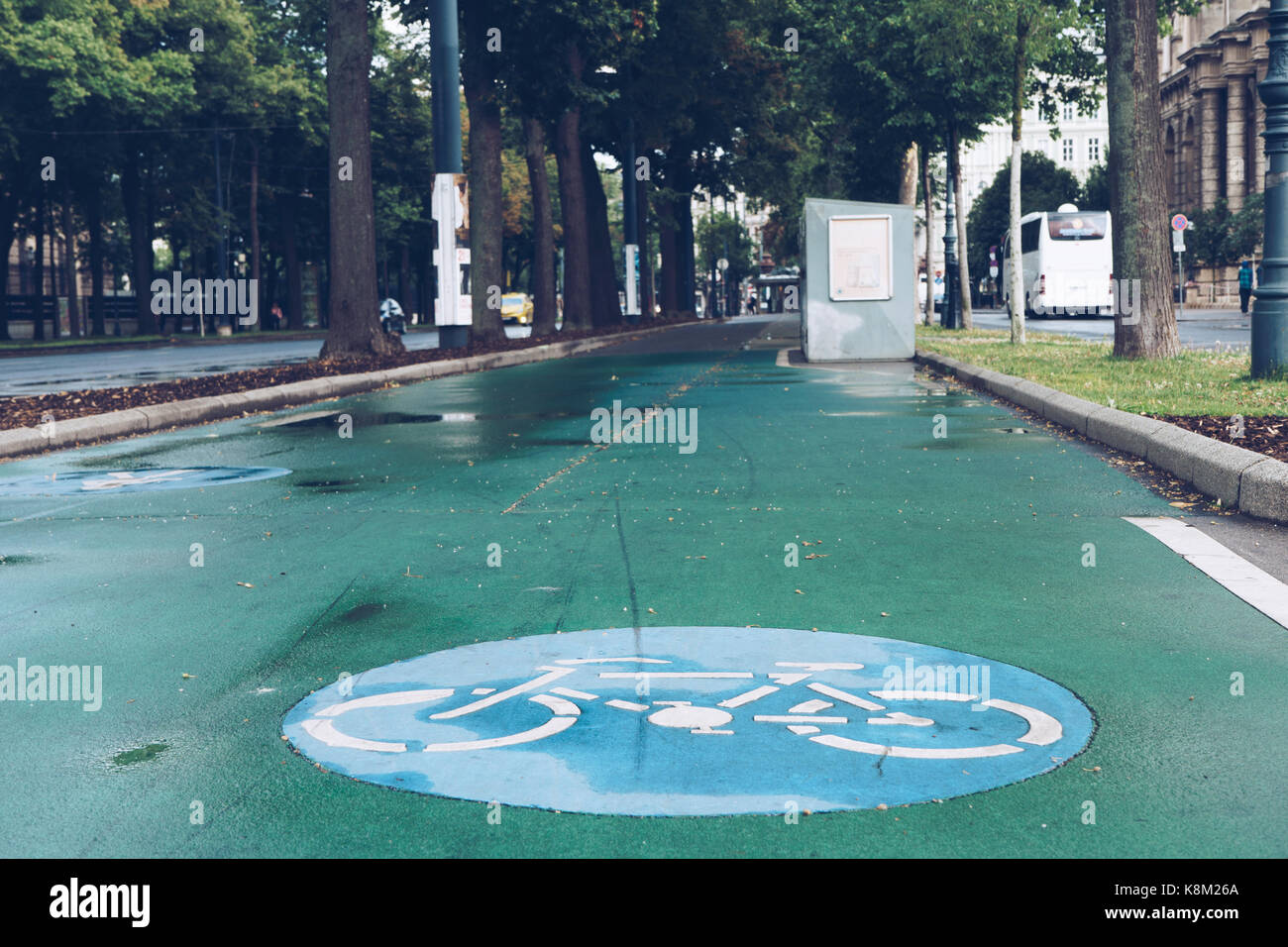 Cycling route vienna hi-res stock photography and images - Alamy