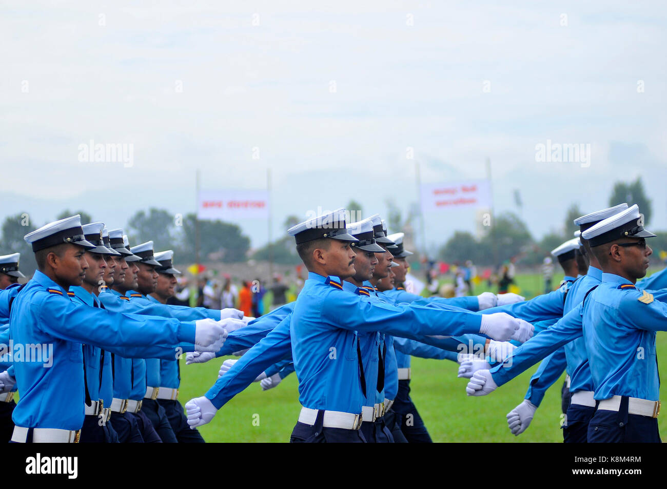 Nepalese police hi-res stock photography and images - Alamy
