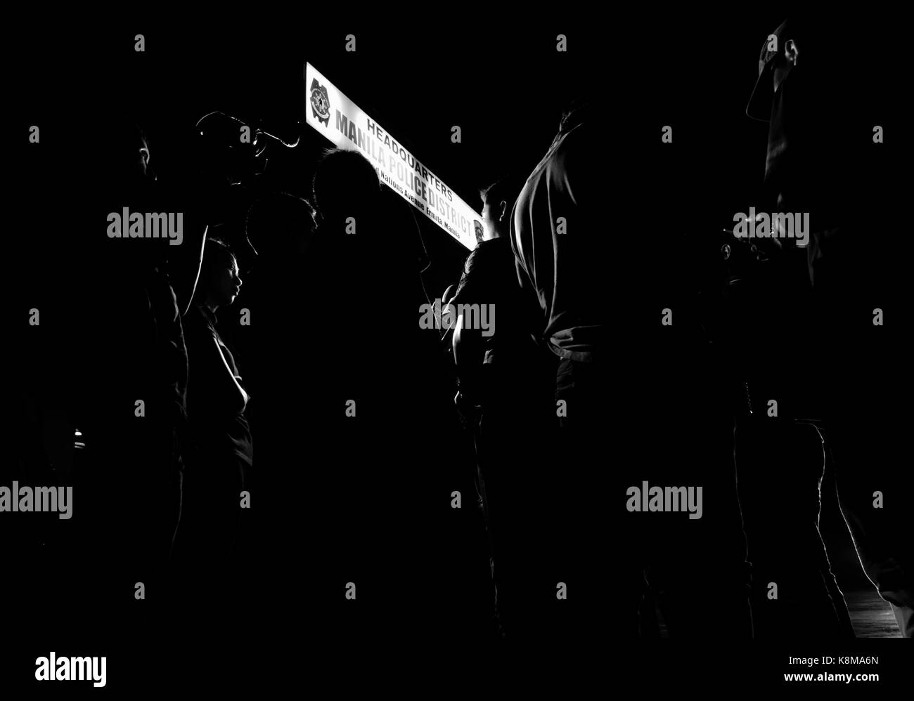 Briefing event Black and White Stock Photos & Images - Alamy