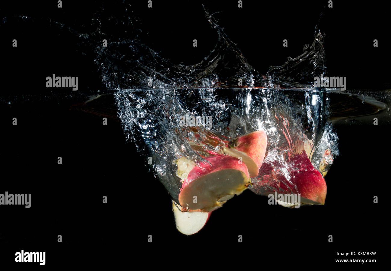 Apple Splash High Resolution Stock Photography and Images - Alamy