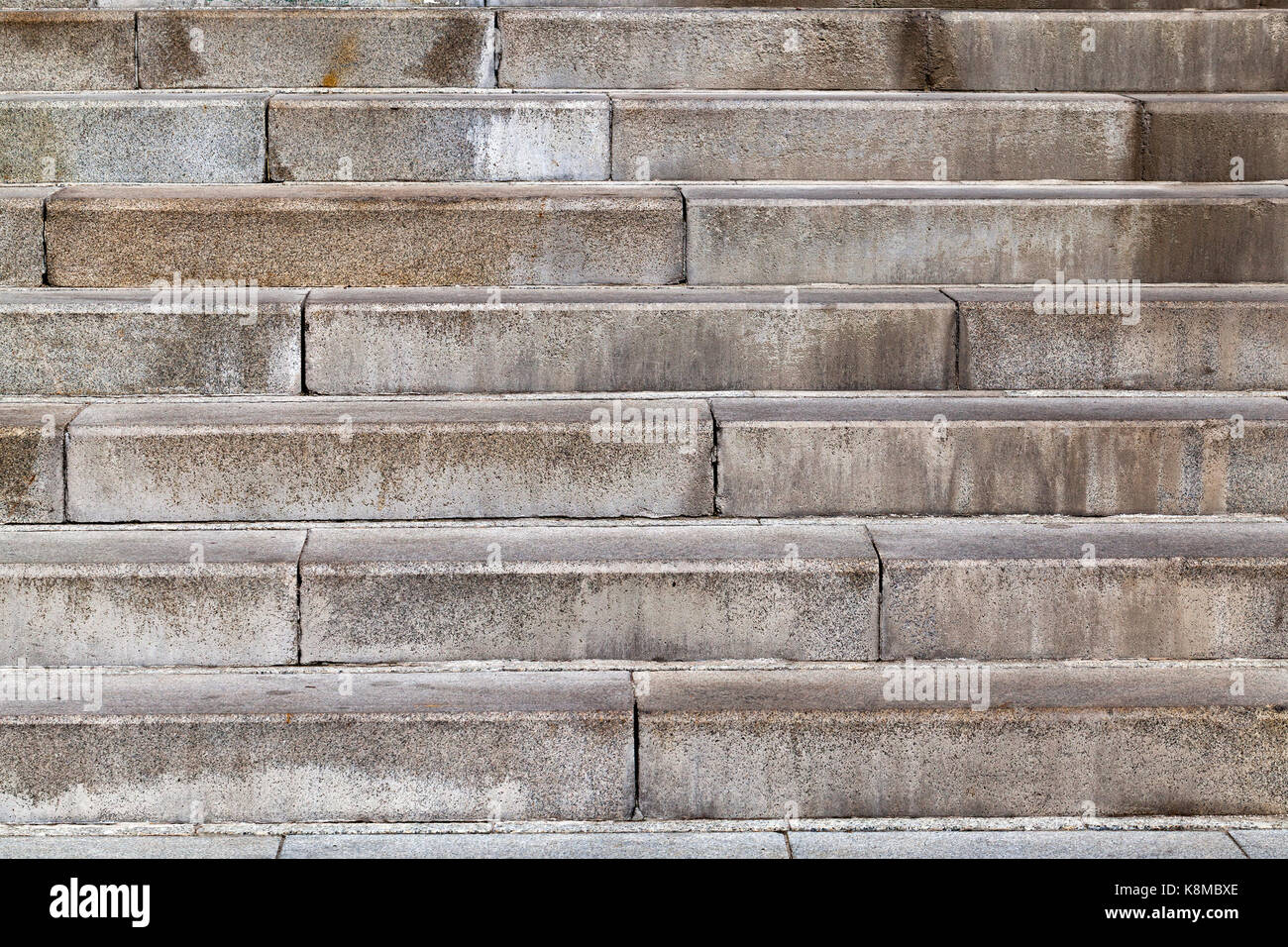 concrete steps on the street. photo close-up from the side. Details of ...