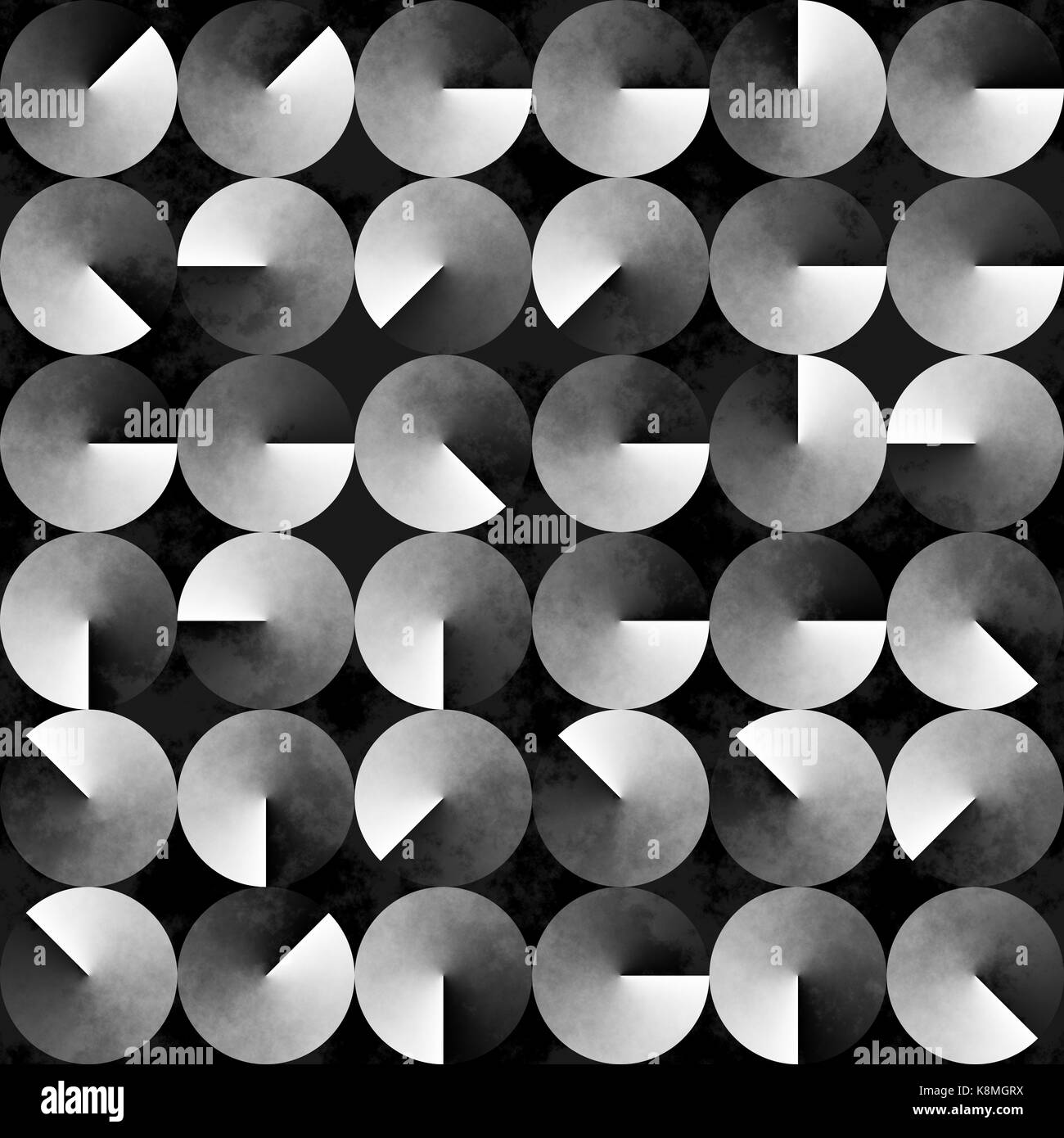 Abstract geometric black and white background Stock Photo - Alamy