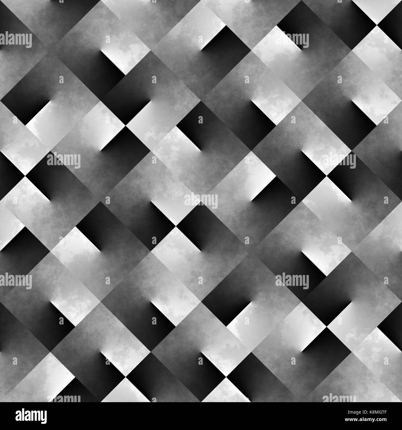 Abstract geometric black and white background Stock Photo - Alamy