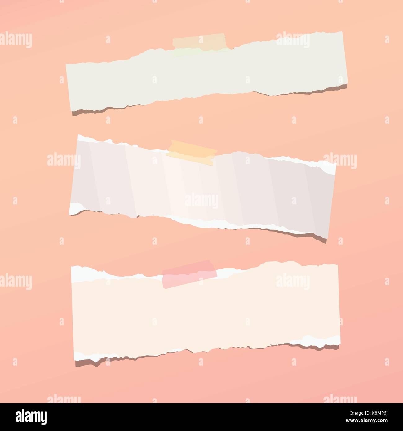 Torn note notebook copybook Stock Vector Images - Alamy