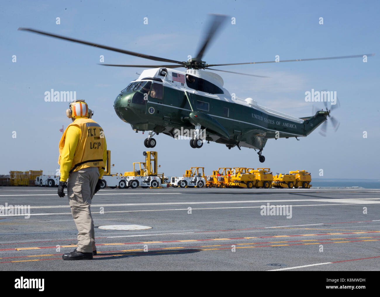 President Donald J. Trump at USS Gerald R. Ford’s (CVN 78 ...