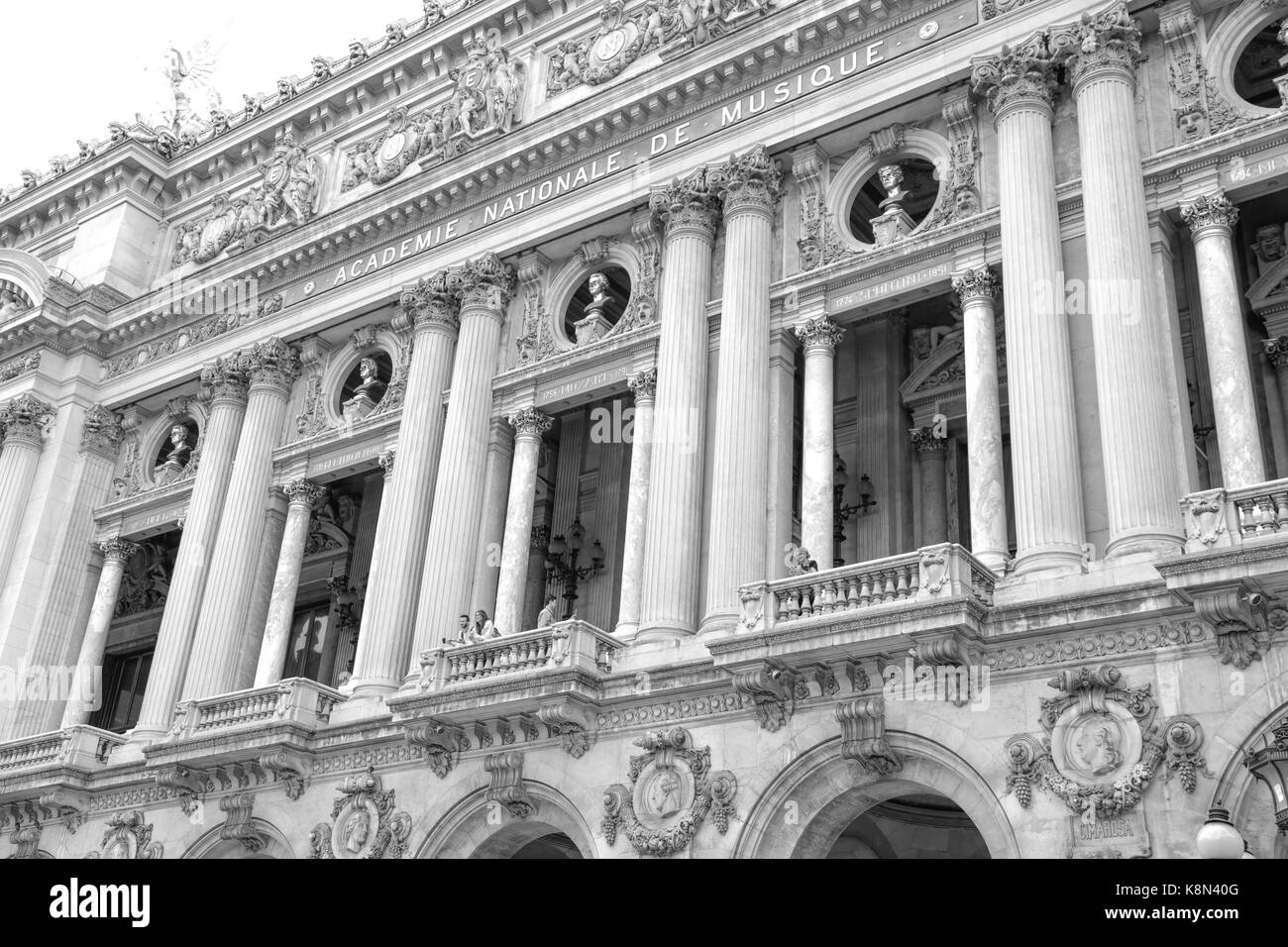 Parisian music art Black and White Stock Photos & Images - Alamy