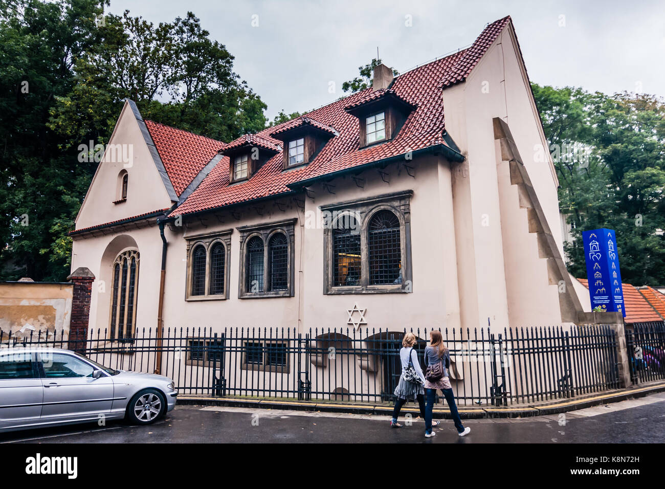 The Pinkas Synagogue, Prague Stock Photo - Alamy