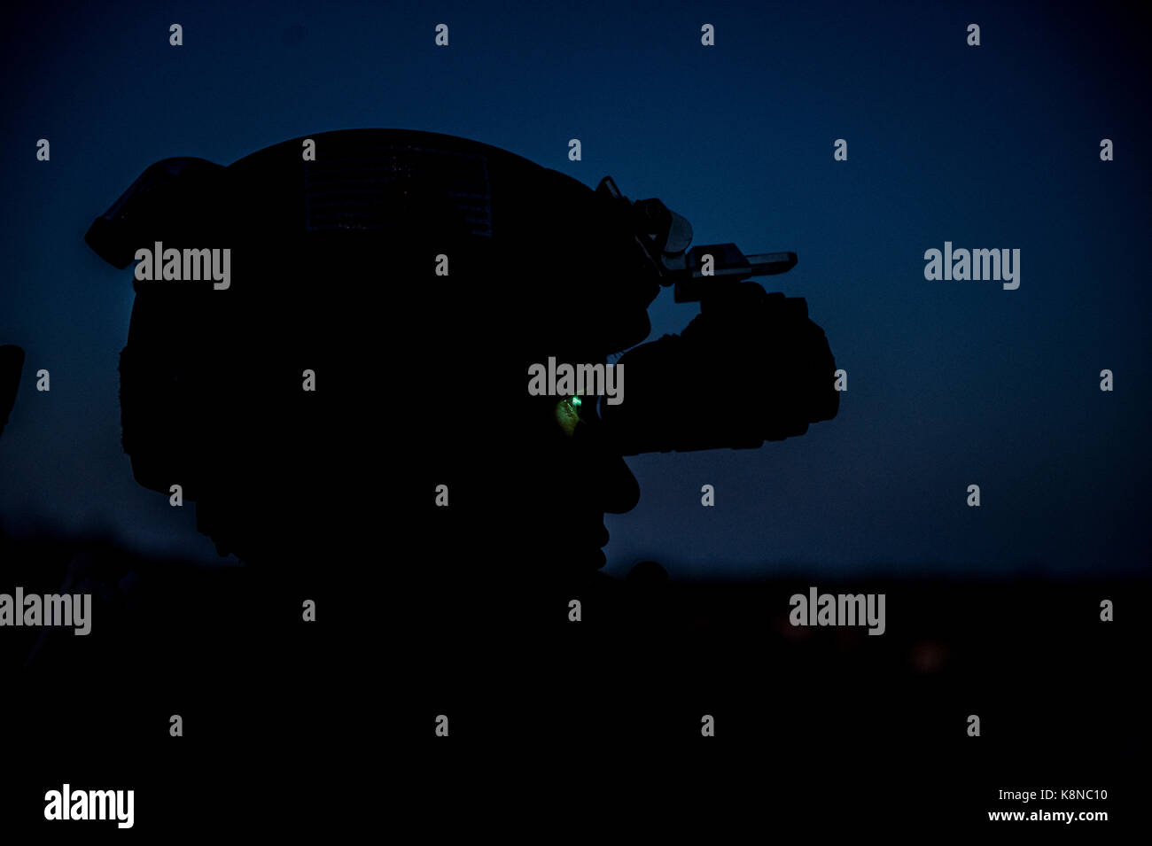 SEAL team members conduct proof of concept development testing with an ...