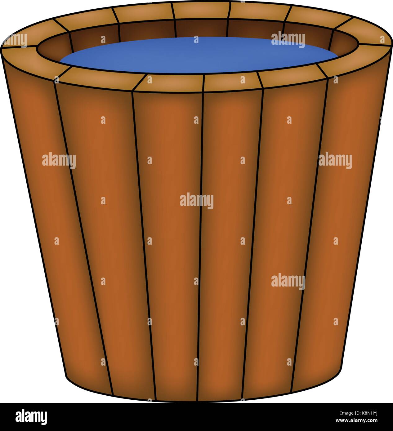 sauna bucket, vector symbol , icon design. illustration isolated on ...