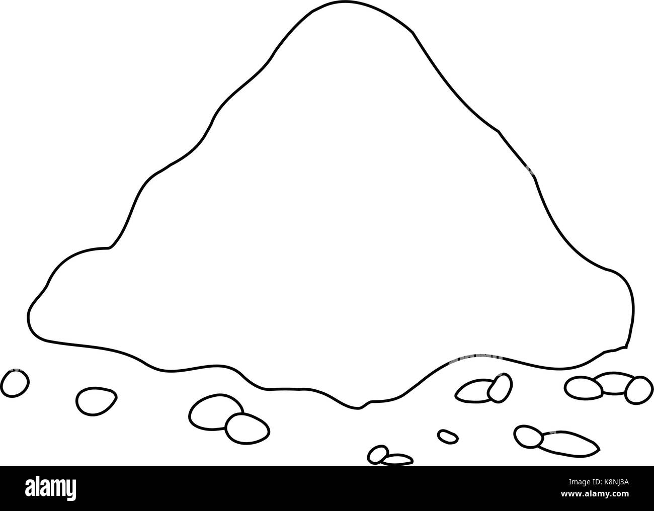 Pile Of Dirt Drawing