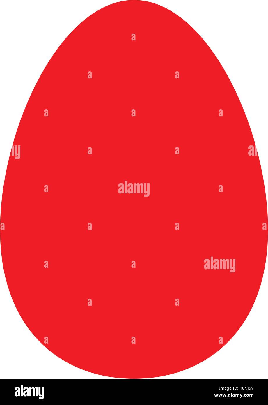 Easter egg vector symbol , icon design. Spring illustration isolated on ...