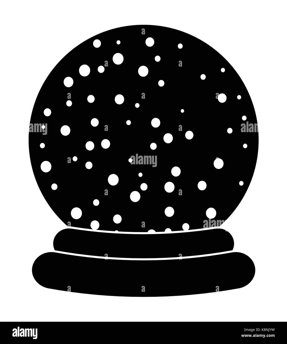 Realistic snow on transparent Cut Out Stock Images & Pictures - Alamy