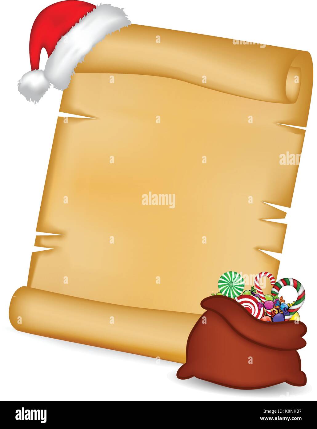 Christmas Scrolls Clipart