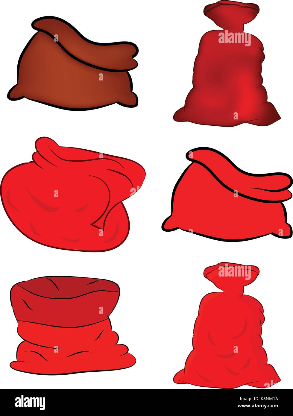 Empty Santa Sack Clip Art