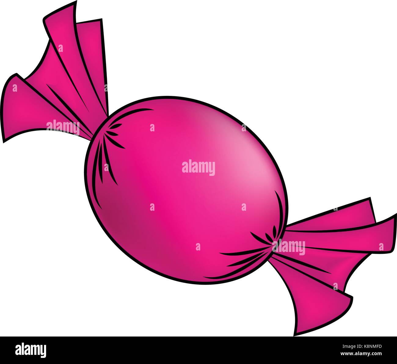 Hard candy vector illustration hi-res stock photography and images - Alamy