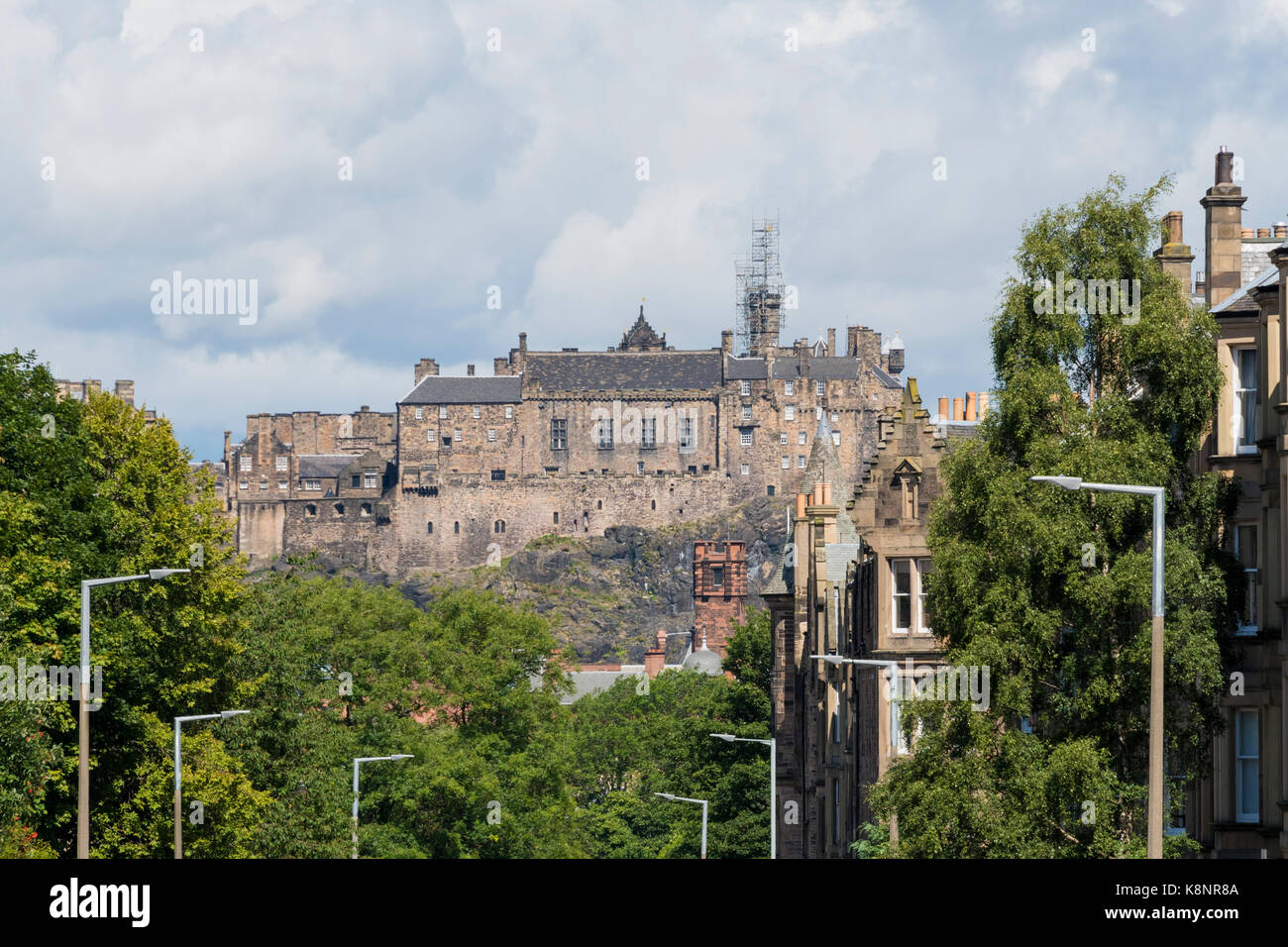 Roof top view edinburgh hi-res stock photography and images - Alamy