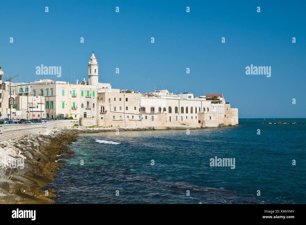 Panoramic view of Molfetta. Puglia. Italy Stock Photo - Alamy