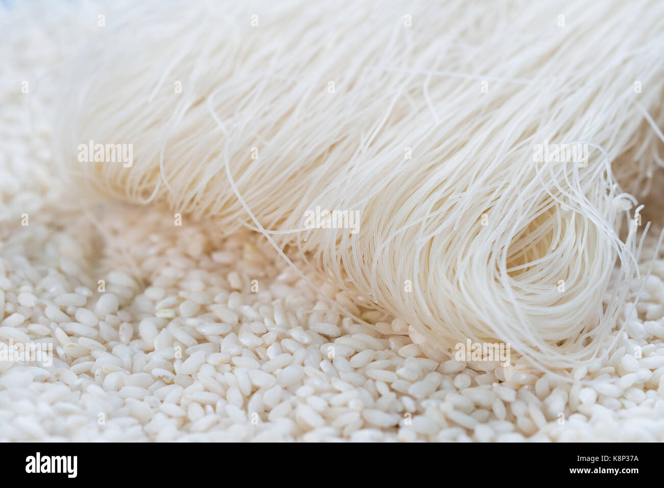 Asian rice noodles Stock Photo - Alamy