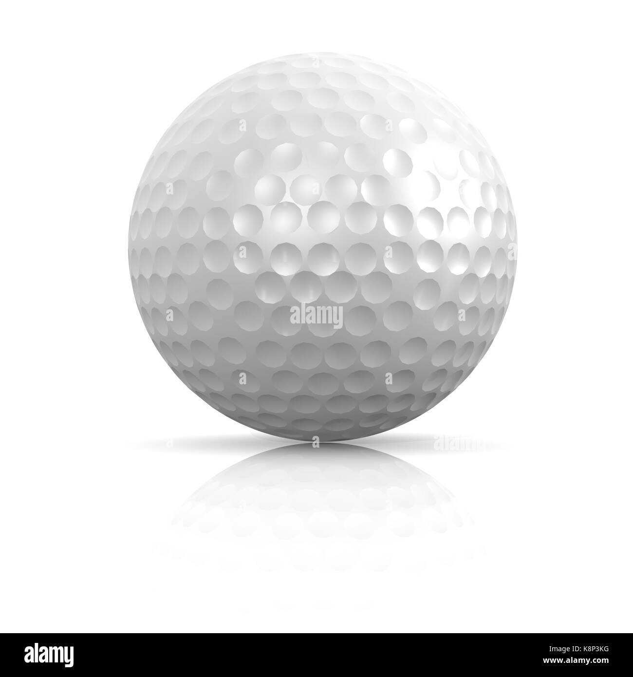 White golf ball Stock Photo - Alamy