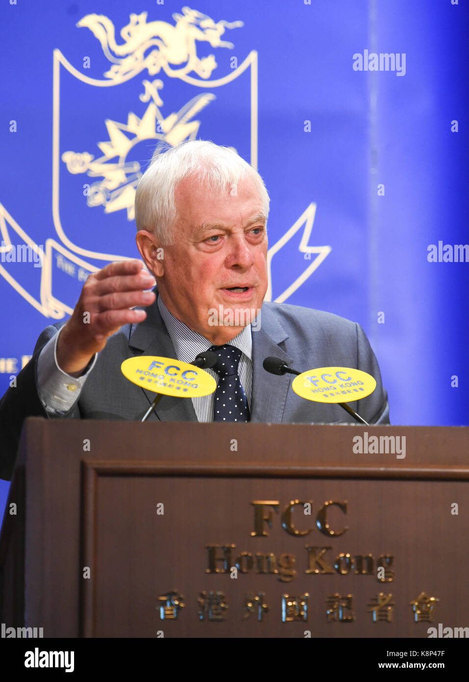 The last governor of hong kong hi-res stock photography and images - Alamy