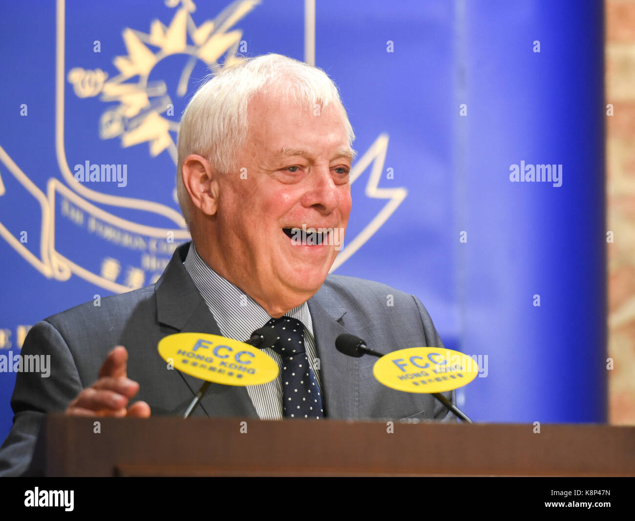 Chris patten governor hong kong hi-res stock photography and images - Alamy