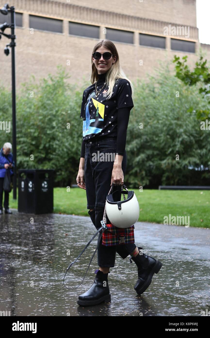 London, Grossbritannien. 18th Sep, 2017. Veronika Heilbrunner, Founder ...