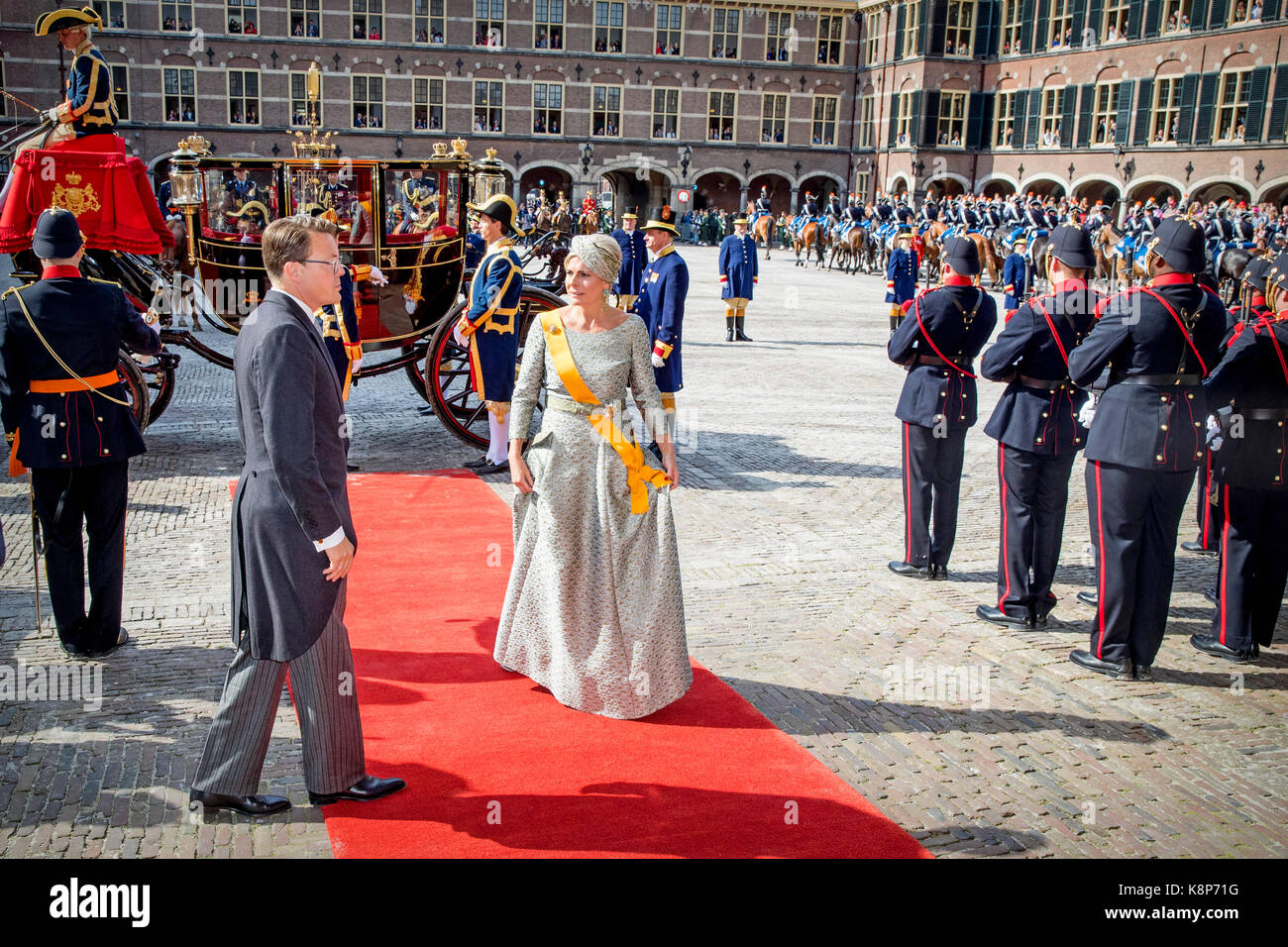 Prince Constantijn and Princess Laurentien of The Netherlands during ...