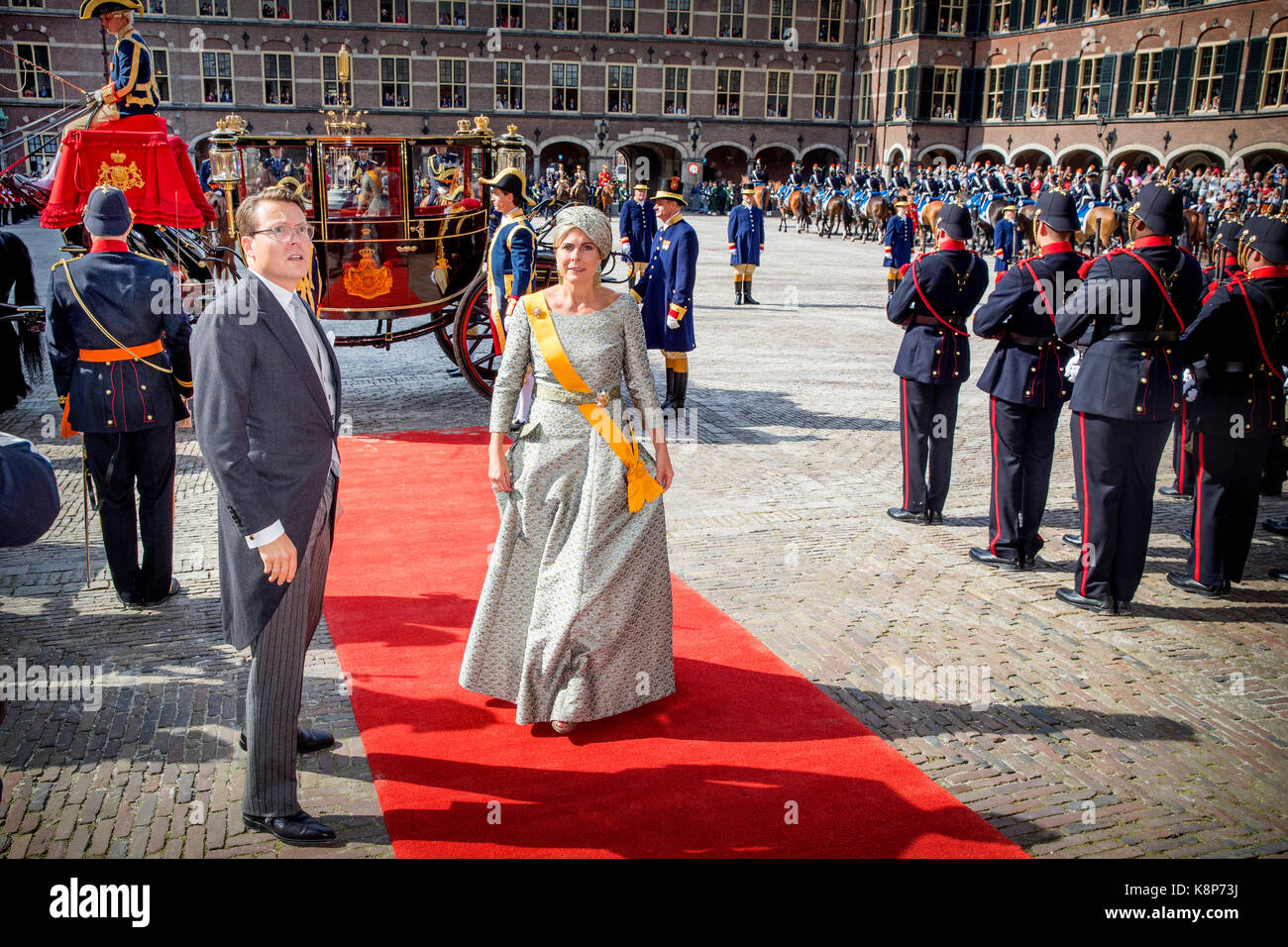 Prince Constantijn and Princess Laurentien of The Netherlands during ...