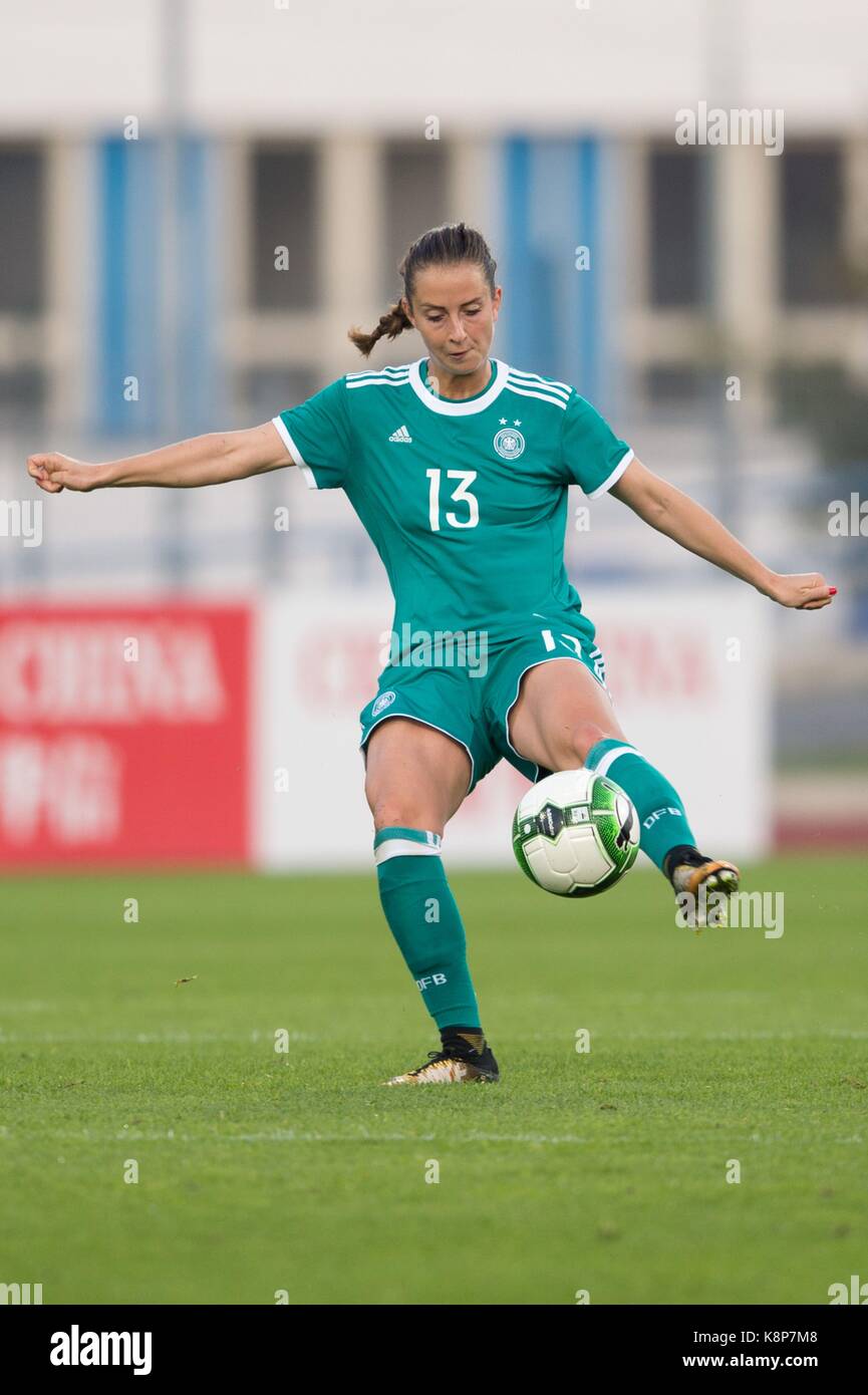 Germany's Sara Daebritz in action during the women's Group 5 World Cup ...